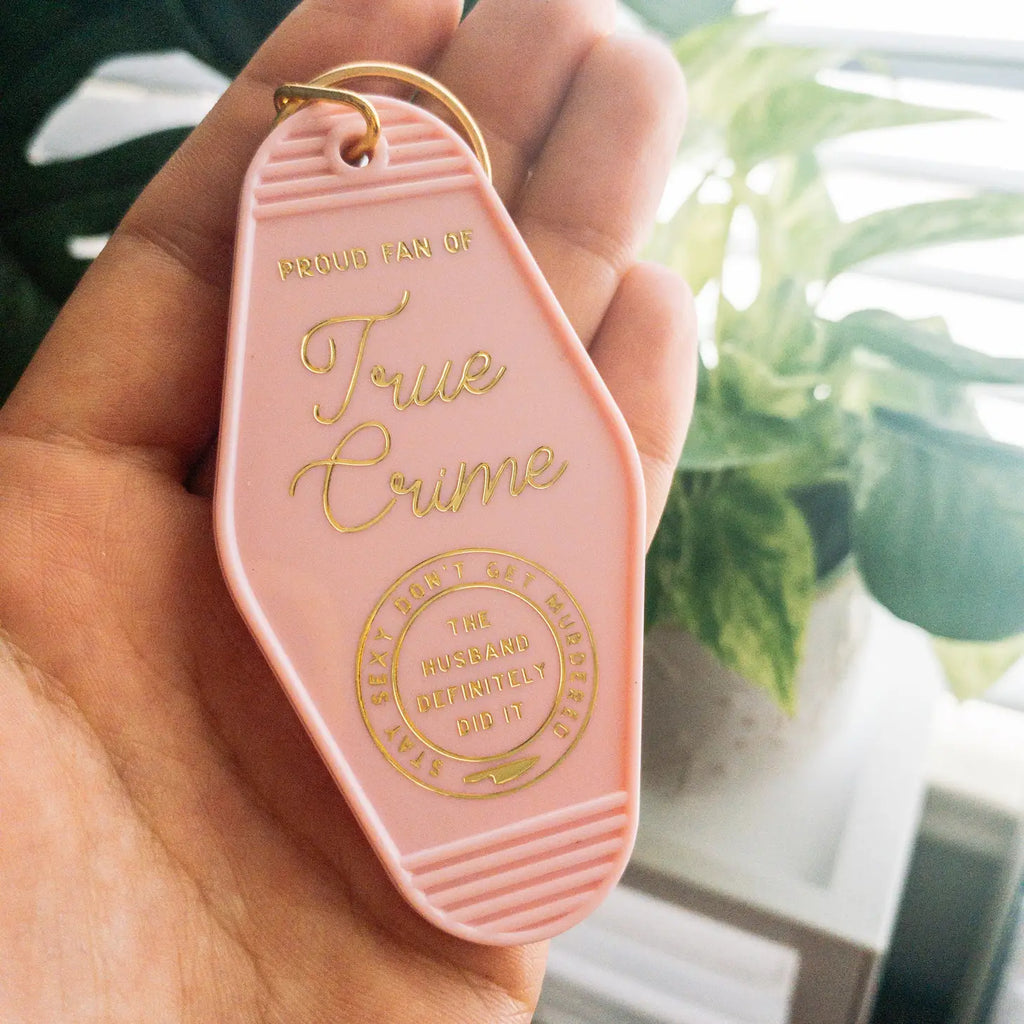 True Crime Keychain – The Autumn Grey Boutique